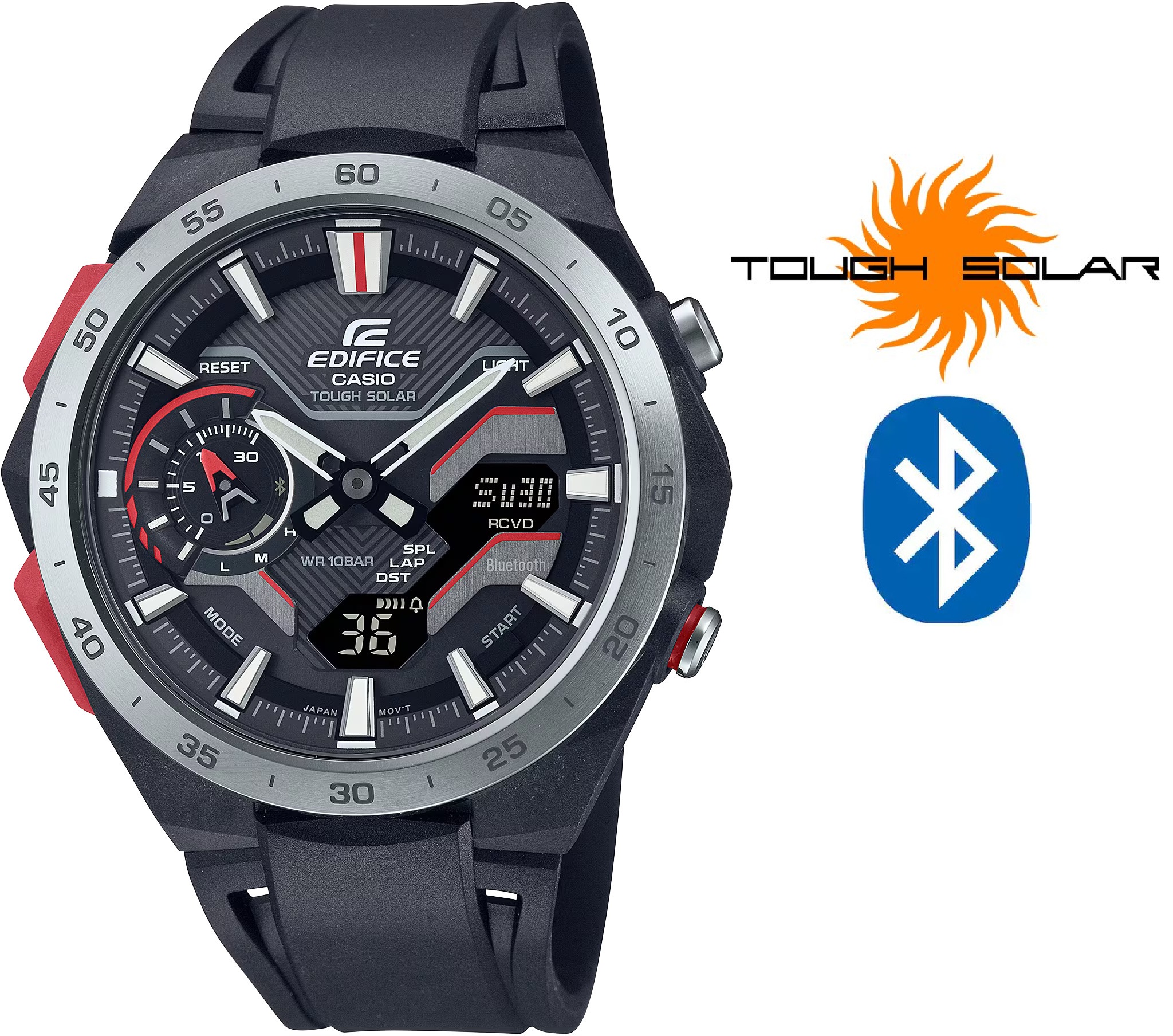 Edifice Windflow Bluetooth Connected Solar ECB-2200P-1AEF (675) | Vivantis.cz - Hello Gorgeous!