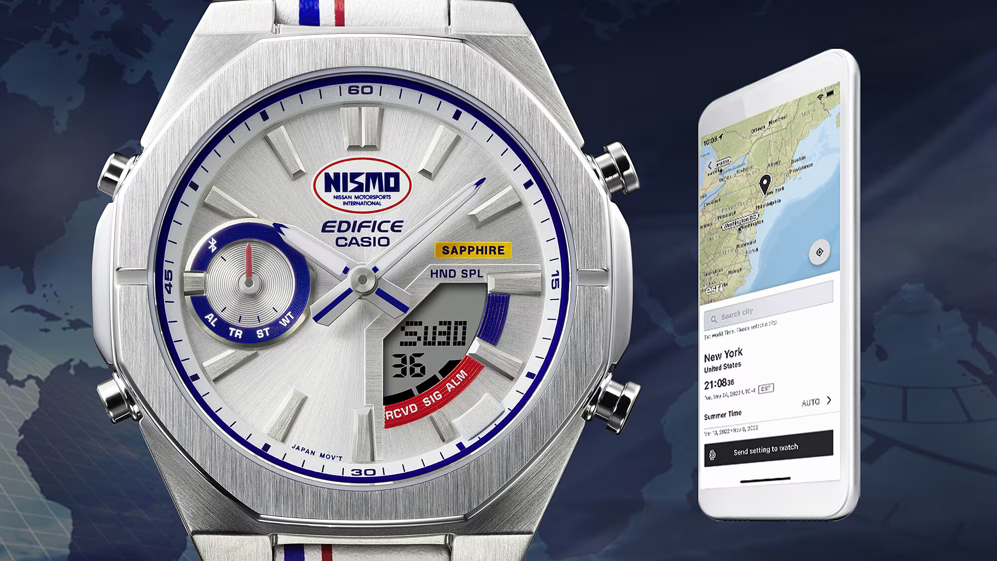 Edifice Bluetooth Connected ECB-S10NIS-7AER NISMO Heritage Edition (666) | Hodinky.cz