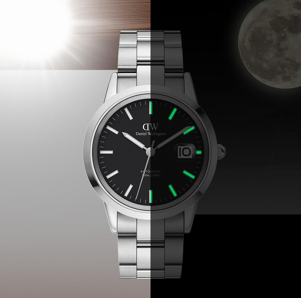 Iconic Link Automatic 40 S Black DW00100482 | Vivantis.cz - Hello Gorgeous!