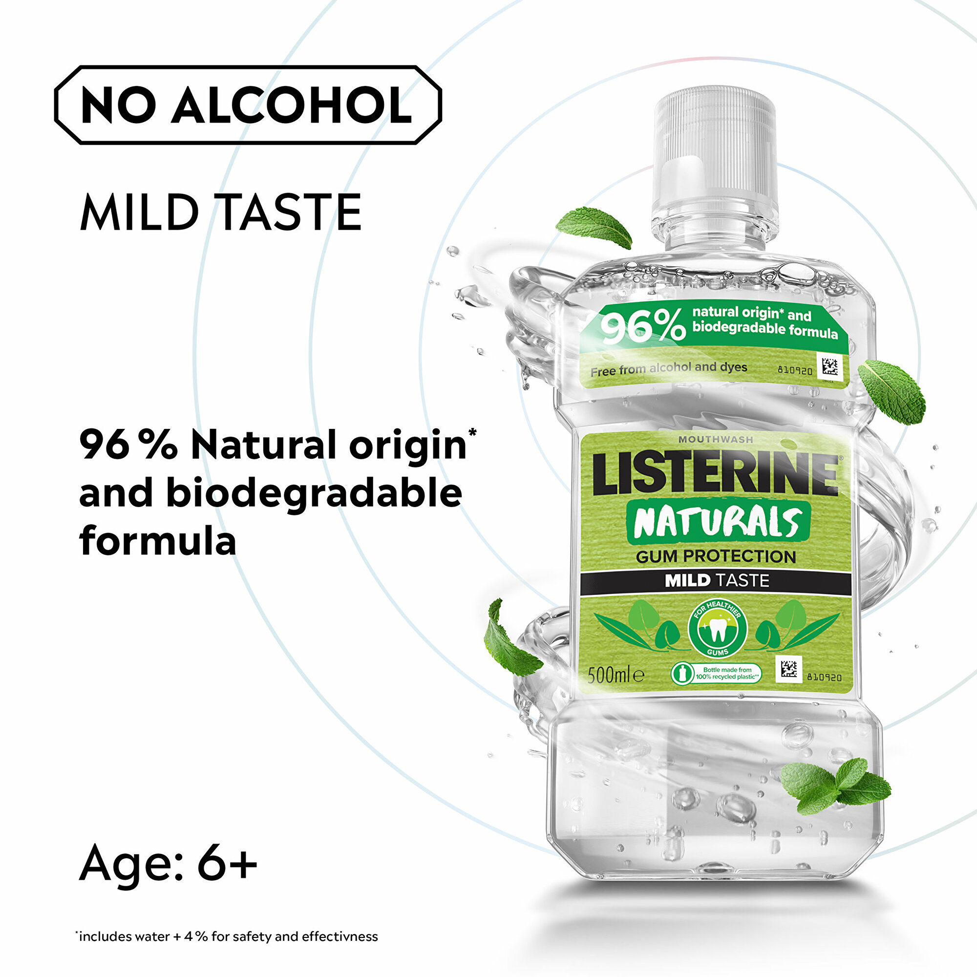Ústní voda Naturals Gum Protection | Vivantis.cz - Hello Gorgeous!