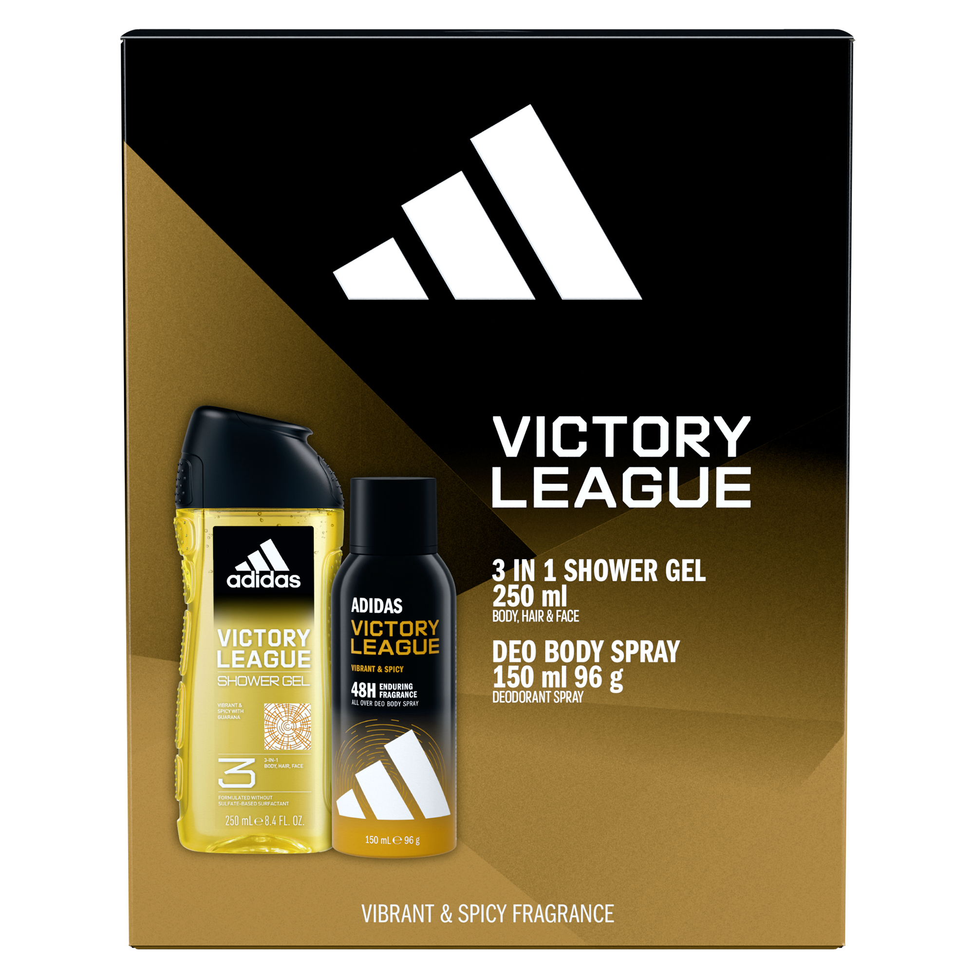 Victory League - deodorant spray 150 ml + gel de duș 250 ml | Vivantis ...