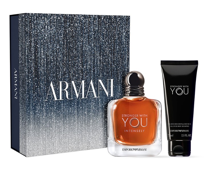 Emporio Armani Stronger With You Intensely - EDP 100 ml + sprchový gel ...