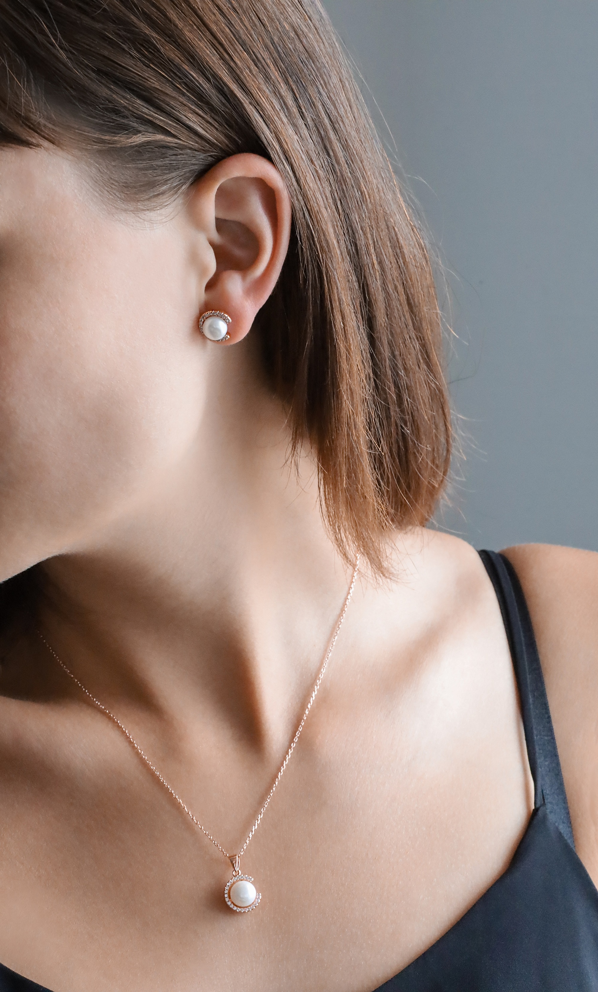 Set šperků ze stříbra s pravými perlami AGSET285P-ROSE | Vivantis.cz ...