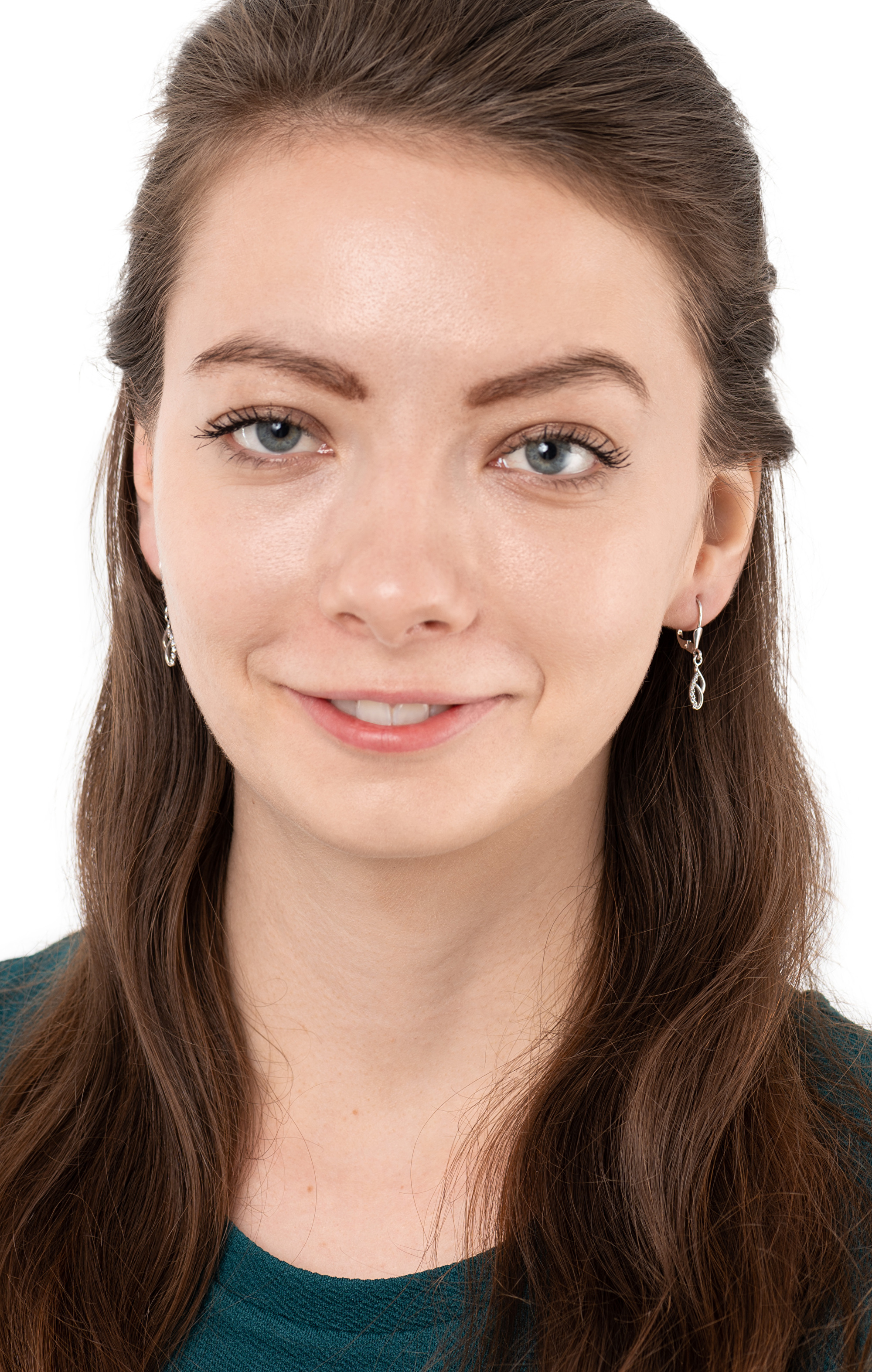 Půvabné stříbrné náušnice s krystaly 436 001 00572 04 | Sperky.cz