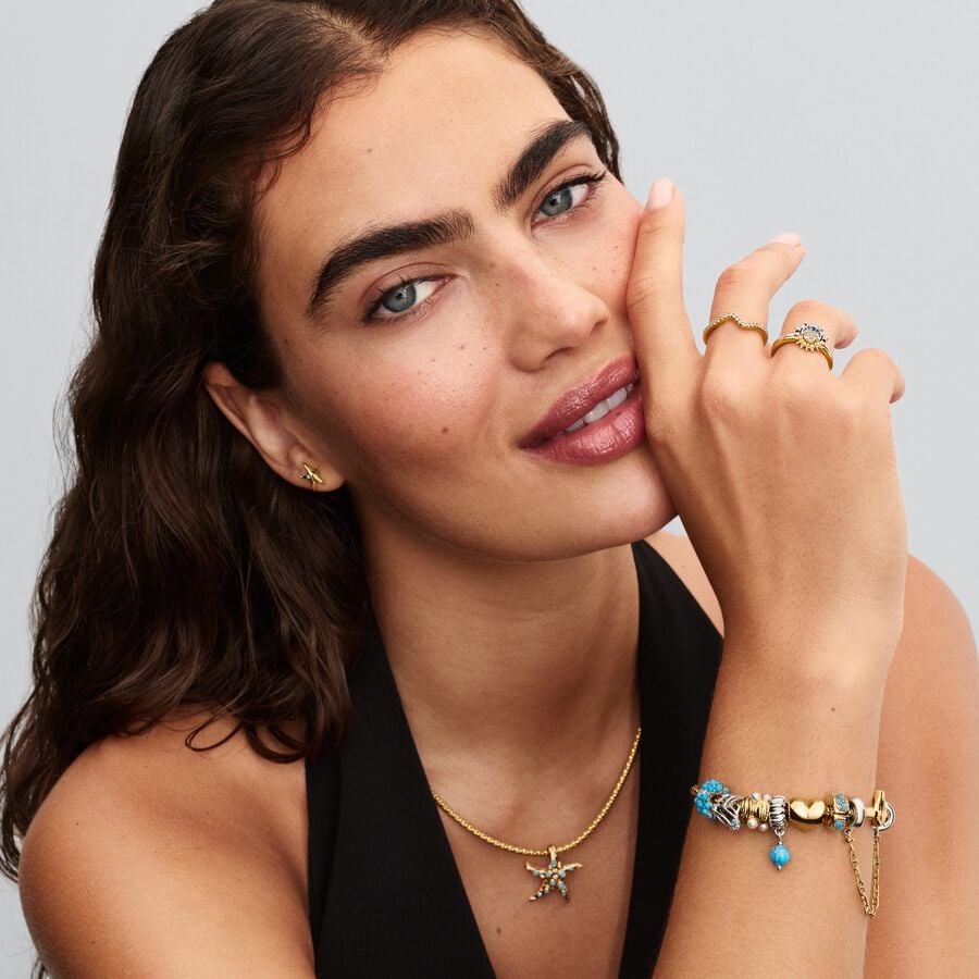 Pozlátené náušnice Morská hviezdica Shine 263820C01 | Vivantis.sk ...