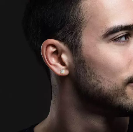 Slušivé ocelové náušnice s krystalem | Vivantis.cz - Hello Gorgeous!