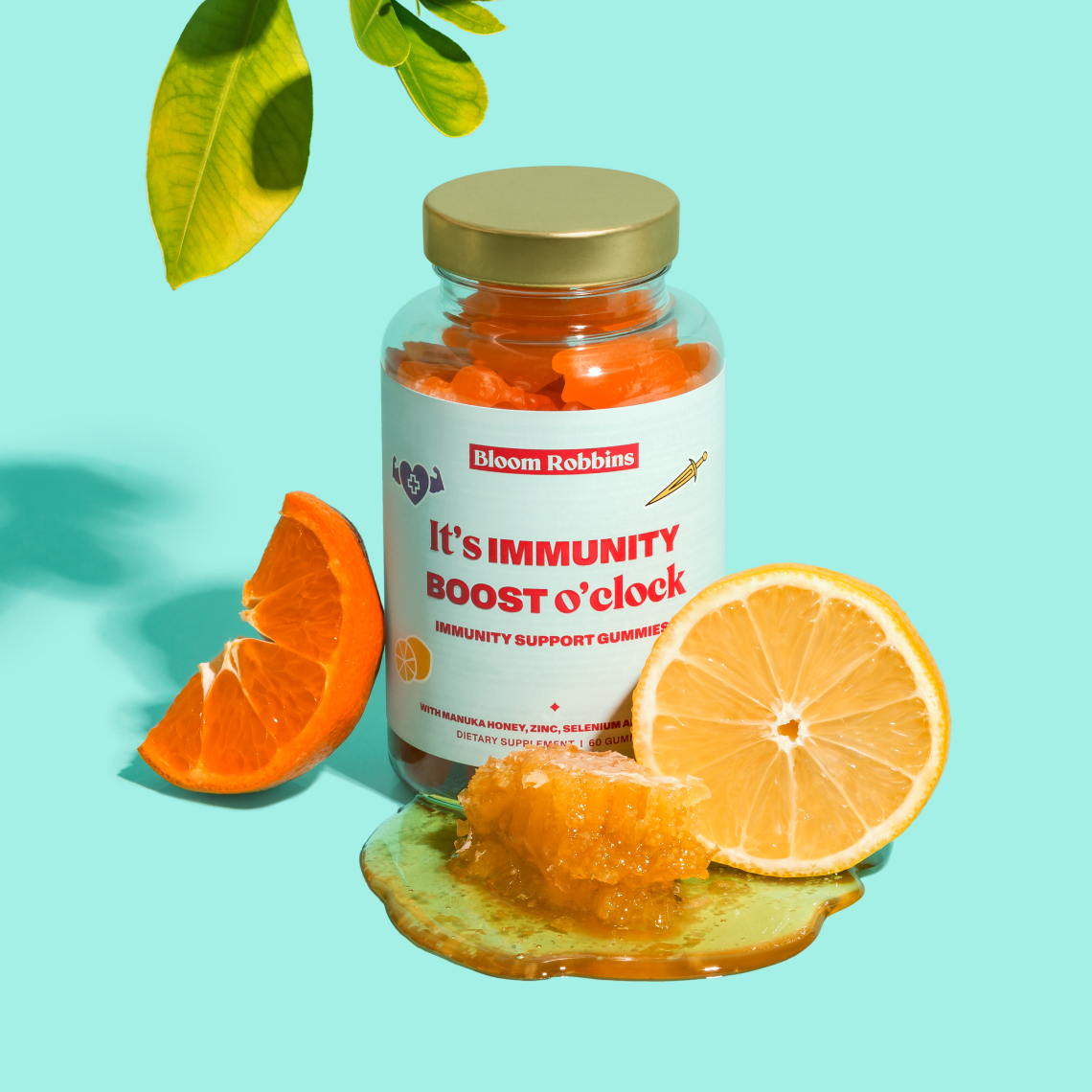 It`s immunity boost o`clock - gumové bonbony pro podporu imunity 60 ks ...