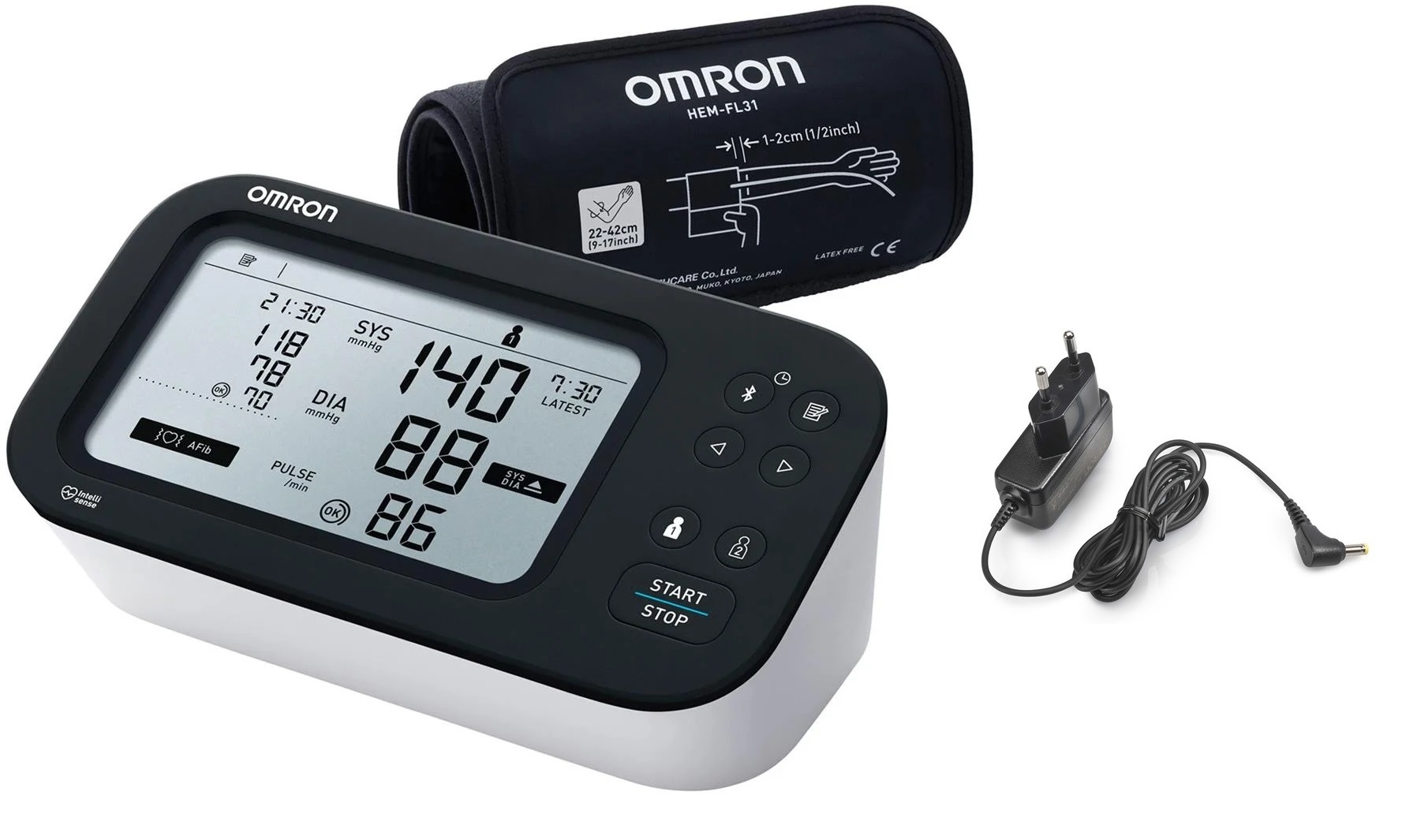 Vérnyomásmérő OMRON M7 Intelli IT AFib + adapter | Vivantis.hu - Hello ...