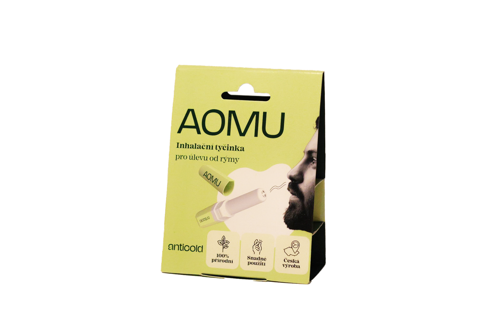 Anticold - inhalační tyčinka usnadňující dýchání | Krasa.cz