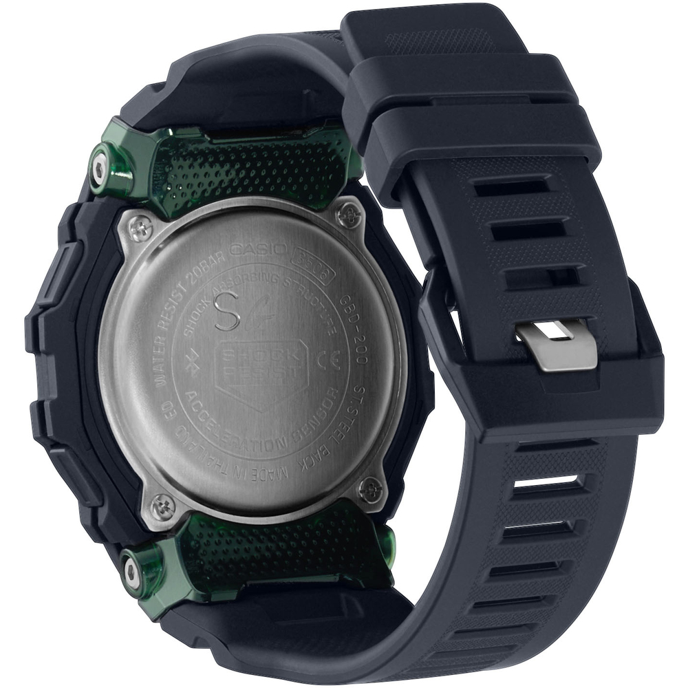 G-Shock G-SQUAD Bluetooth Step-tracker GBD-200UU-1ER (661) | Hodinky.cz