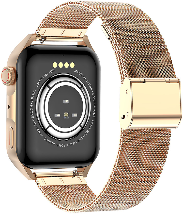 AMOLED Smartwatch W280GDM - Gold | Hodinky.cz