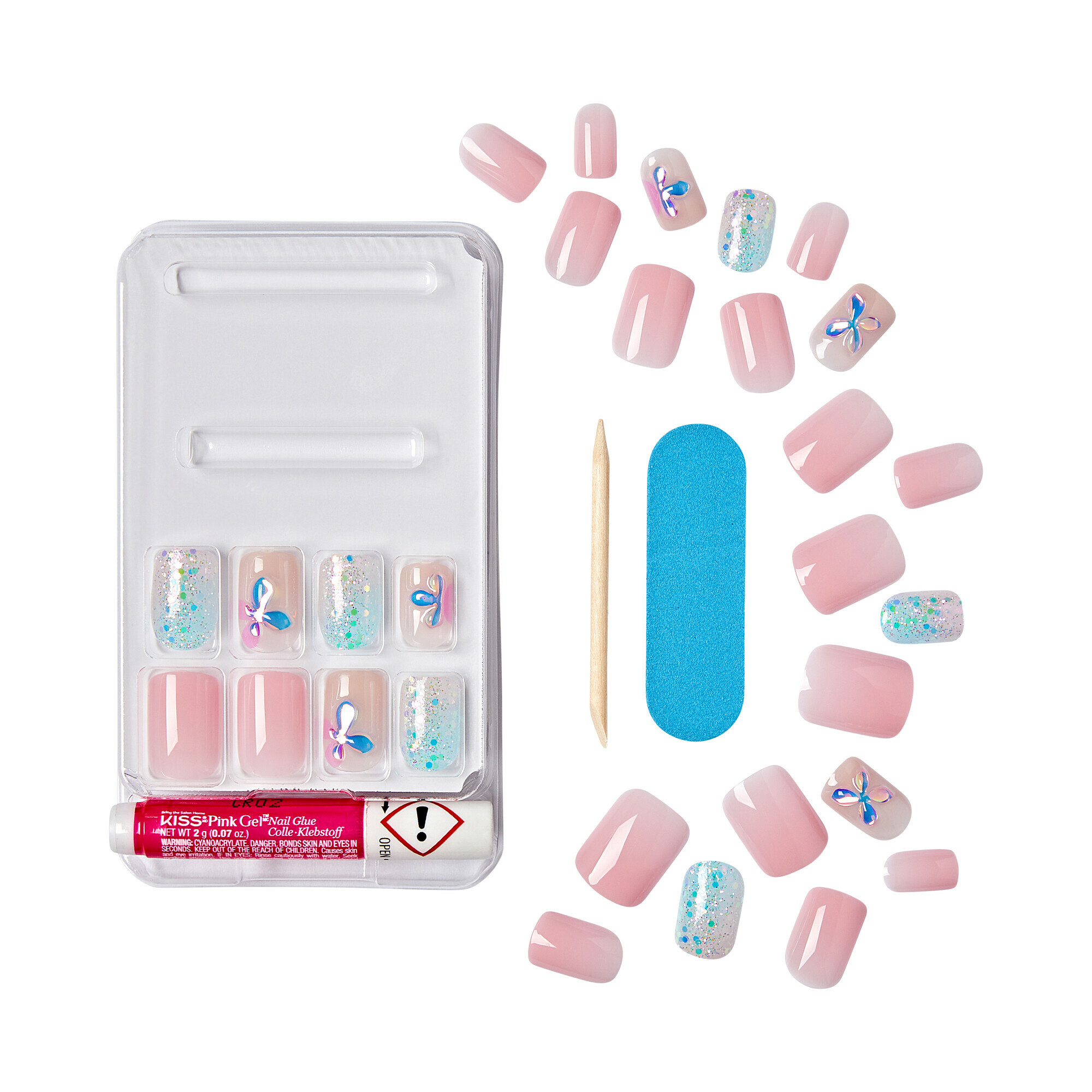 Gelové nehty Gel Fantasy Allure - Variation 28 ks | Vivantis.cz - Od ...