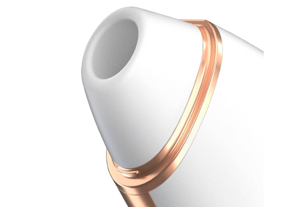 Vibrátor na stimulaci klitorisu Love Triangle White | Parfemy.cz