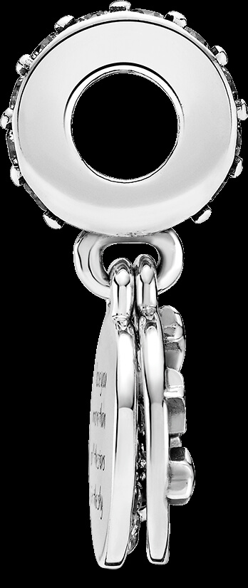 Dvojitý stříbrný přívěsek Night Sky Crescent Moon 799216C01 | Sperky.cz