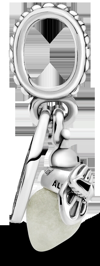 Stříbrný přívěsek Světluška zářící ve tmě 799352C01 | Sperky.cz