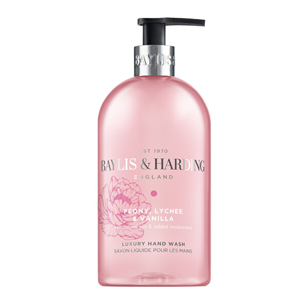 Folyékony szappan a kezekre Pünkösdi rózsa, Licsi & Vanília Hand Wash ...